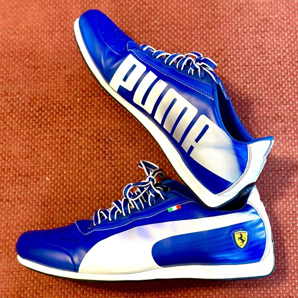 Puma | Shoes | Rare Puma Mens Evospeed Low Sf 2 Leather Monaco Blue Sz ...